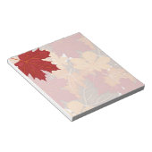 Autumn Fall Leaves Notepad | Zazzle