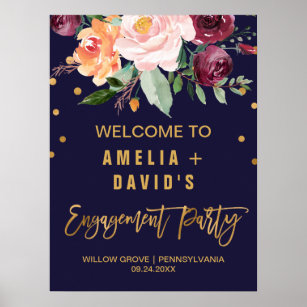 Engagement Posters & Photo Prints | Zazzle