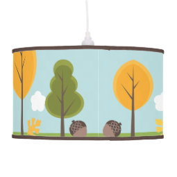 AUTUMN FOX CEILING LAMP | Zazzle