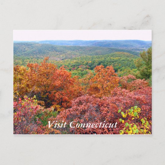 Autumn in Connecticut Postcard | Zazzle.com