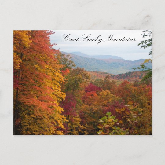 Autumn in the Mountains Postcard | Zazzle.com
