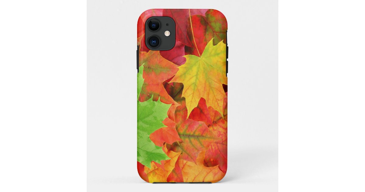 AUTUMN LEAVES Case-Mate iPhone CASE | Zazzle