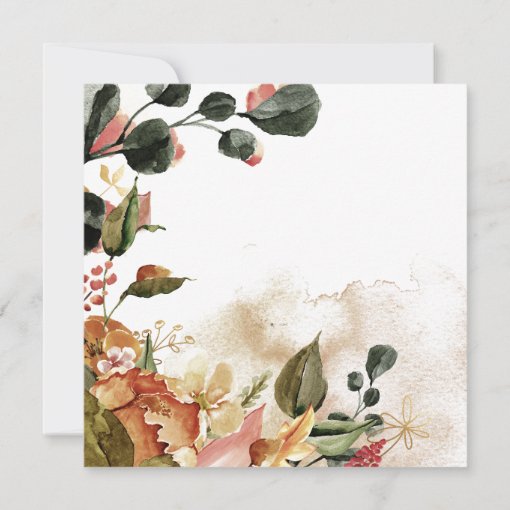 Autumn Leaves | Friendsgiving Thanksgiving Holiday Card | Zazzle