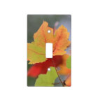 Orange Autumn Leaves Light Switch Cover | Zazzle.com