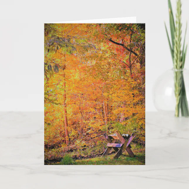 Autumn Magic Card | Zazzle