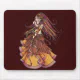 Autumn Moon Belly Dancer Mouse Pad | Zazzle