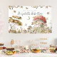 Autumn Mushroom | Woodland Forest Welcome Banner | Zazzle