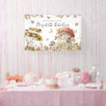 Autumn Mushroom | Woodland Forest Welcome Banner | Zazzle