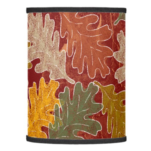 Autumn Oak Leaves Lamp Shade | Zazzle