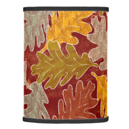 Autumn Oak Leaves Lamp Shade | Zazzle