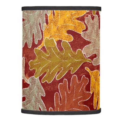 Autumn Oak Leaves Lamp Shade | Zazzle