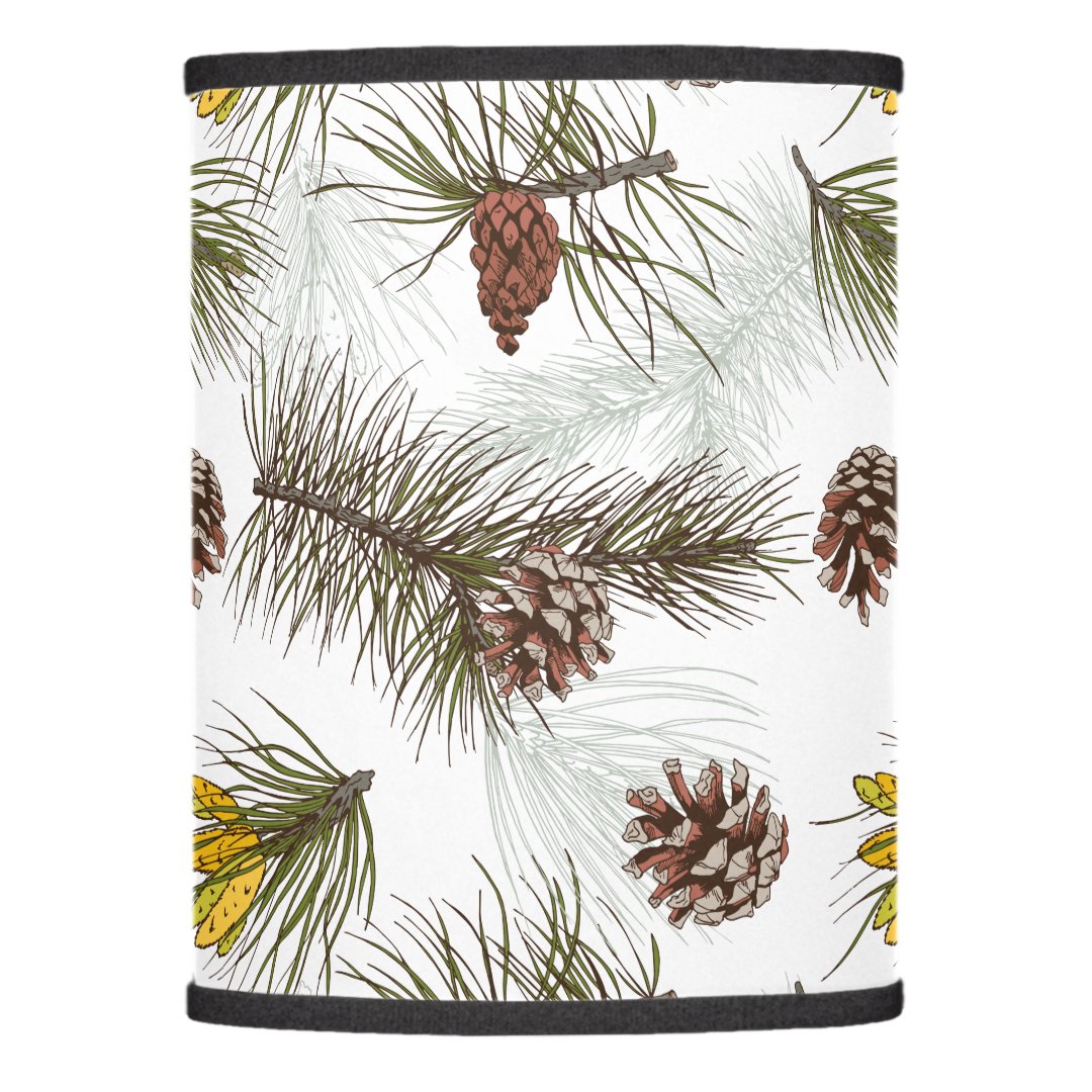 Autumn Pine Cones Lamp Shade | Zazzle