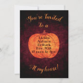 Autumn potluck luncheon party invitation | Zazzle