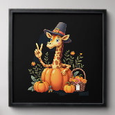 giraffe pumpkin
