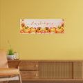 Autumn Pumpkin | Thanksgiving Banner Poster | Zazzle