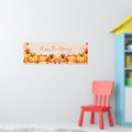 Autumn Pumpkin | Thanksgiving Banner Poster | Zazzle