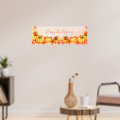 Autumn Pumpkin | Thanksgiving Banner Poster | Zazzle