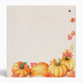 Autumn Pumpkin | Thanksgiving Photo Album 3 Ring Binder | Zazzle