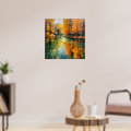 Autumn Reflections Fine Art Poster | Zazzle
