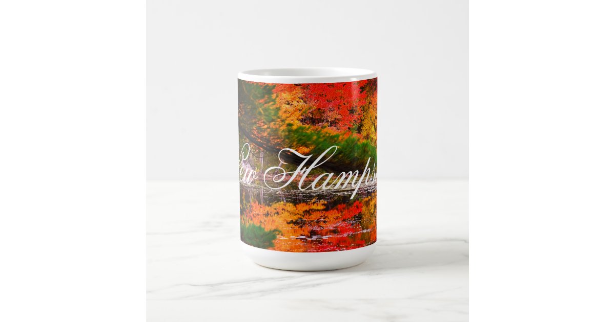 Autumn Reflections New Hampshire Coffee Mug | Zazzle