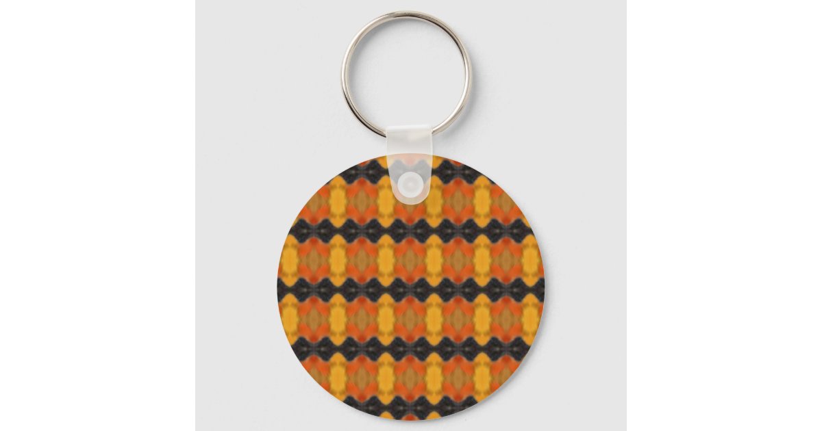 Autumn Ripple Keychains | Zazzle