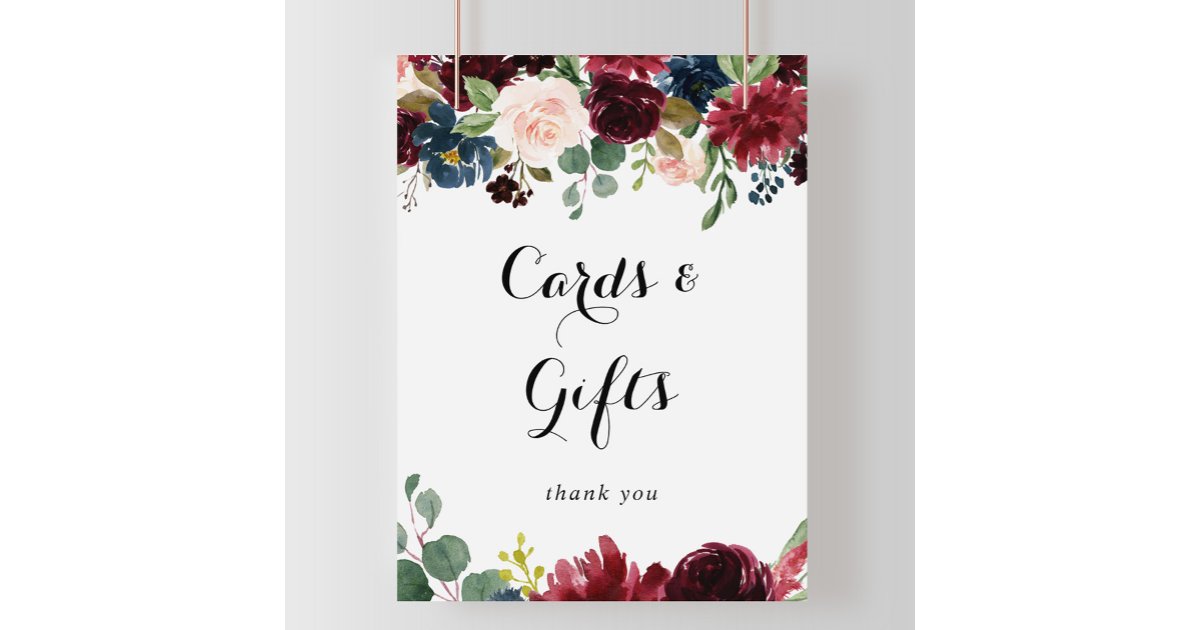 Autumn Rustic Calligraphy Cards and Gifts Sign | Zazzle