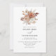Autumn Rustic Floral, One Piece Wedding Invitation | Zazzle