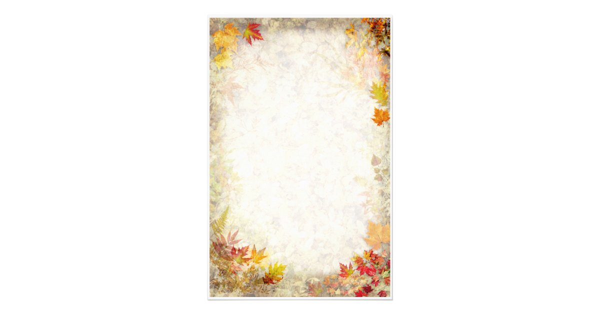 Autumn Stationery | Zazzle.com