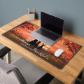 Autumn Sunset Always Thankful Desk Mat | Zazzle