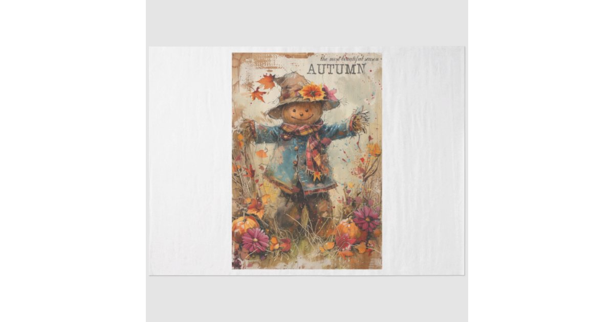 Autumn Tissue Paper | Zazzle