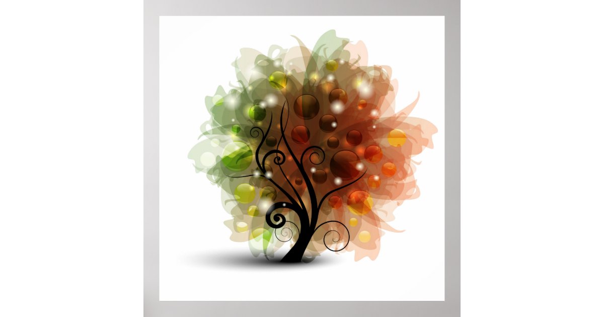 Autumn Tree Poster | Zazzle