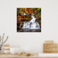 Autumn Waterfall Poster | Zazzle