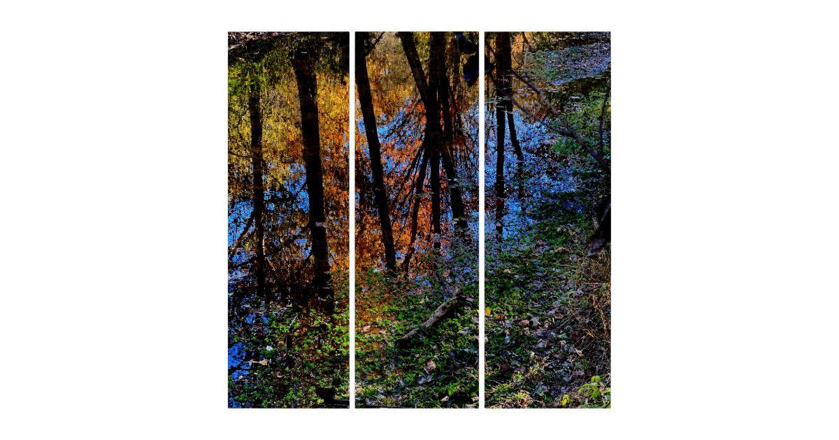 Autumn Waters Triptych | Zazzle