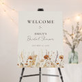 Autumn Wildflower Meadow Welcome Sign | Zazzle