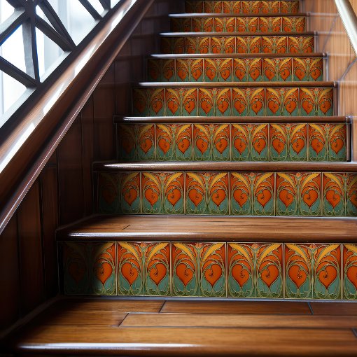 Autumnal Flourish Ceramic Tile | Zazzle