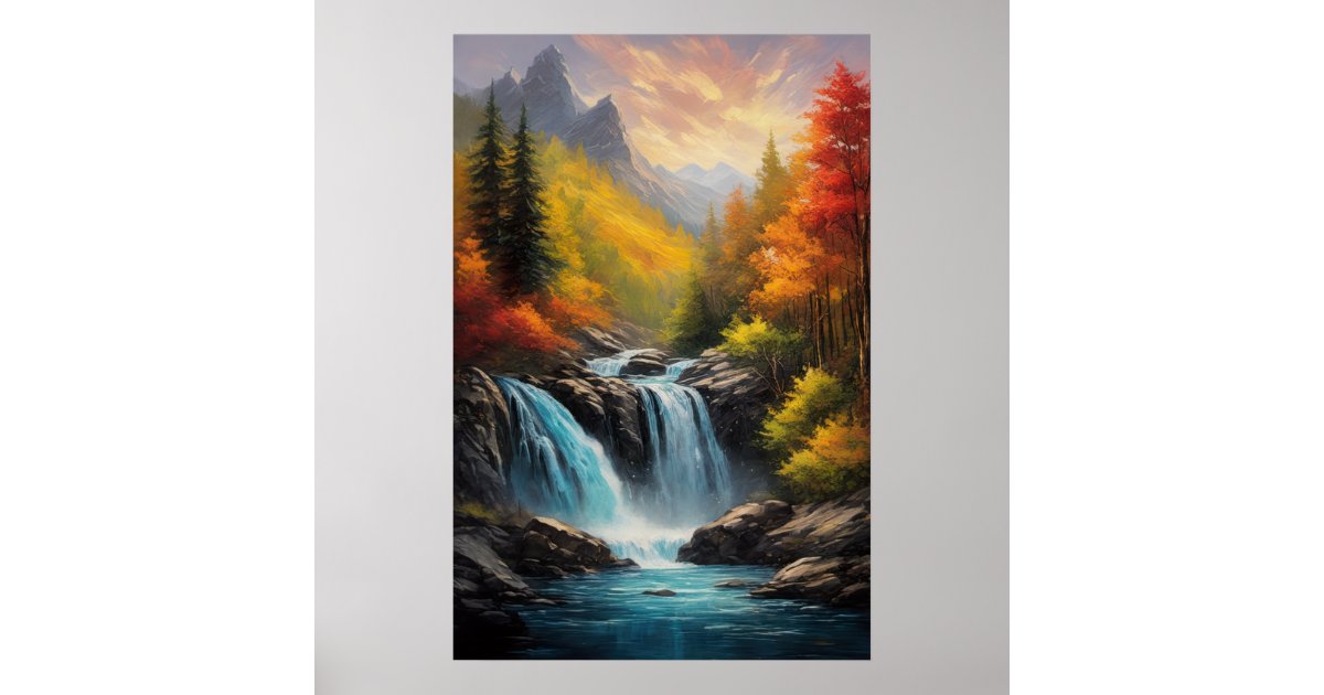 Autumn's Overture, Wilderness Symphony Poster | Zazzle