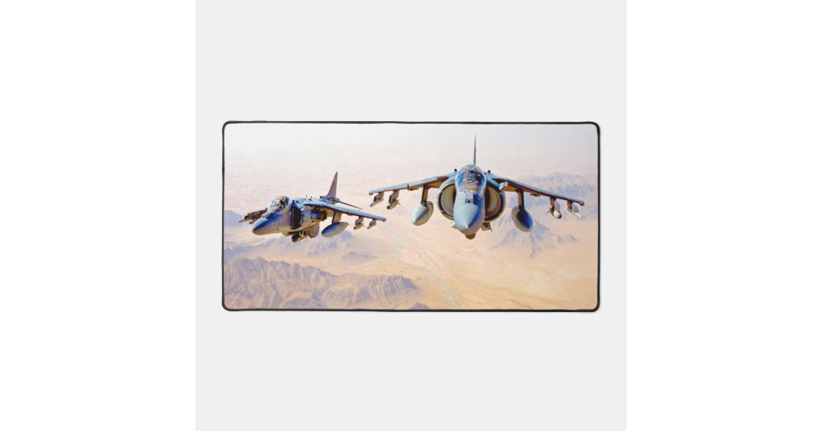 AV-8B HARRIER II DESK MAT | Zazzle