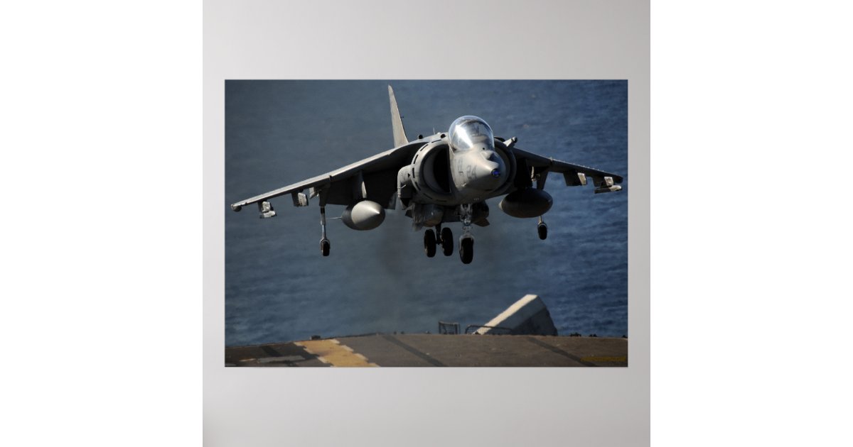 AV-8B Harrier Poster | Zazzle