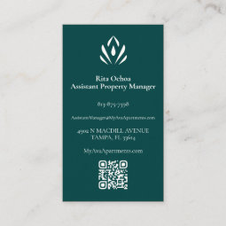 Ava Assistant Manager Business Card | Zazzle