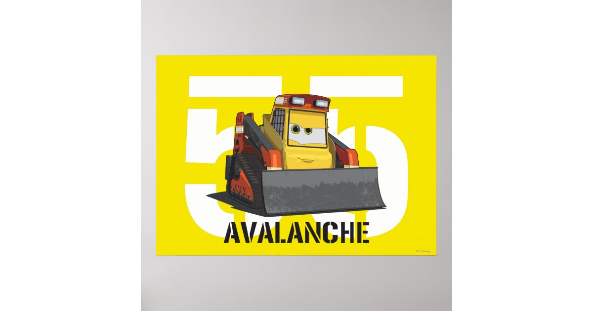 Avalanche Character Art Poster | Zazzle