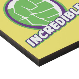 Avengers Assemble Incredible Hulk Logo Panel Wall Art | Zazzle