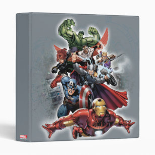 Personalize Your Own Captain America Binder - Stay Organized Today ...