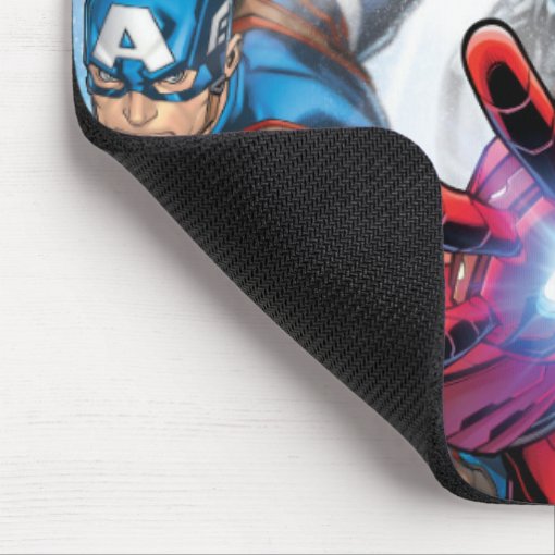 Avengers Classics | Avengers Assemble Into Action Mouse Pad | Zazzle