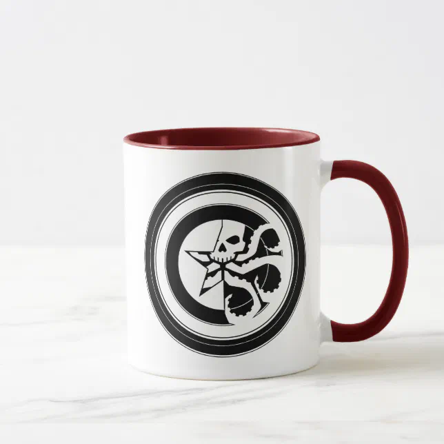 Avengers Classics | Hydra Captain America Shield Mug | Zazzle