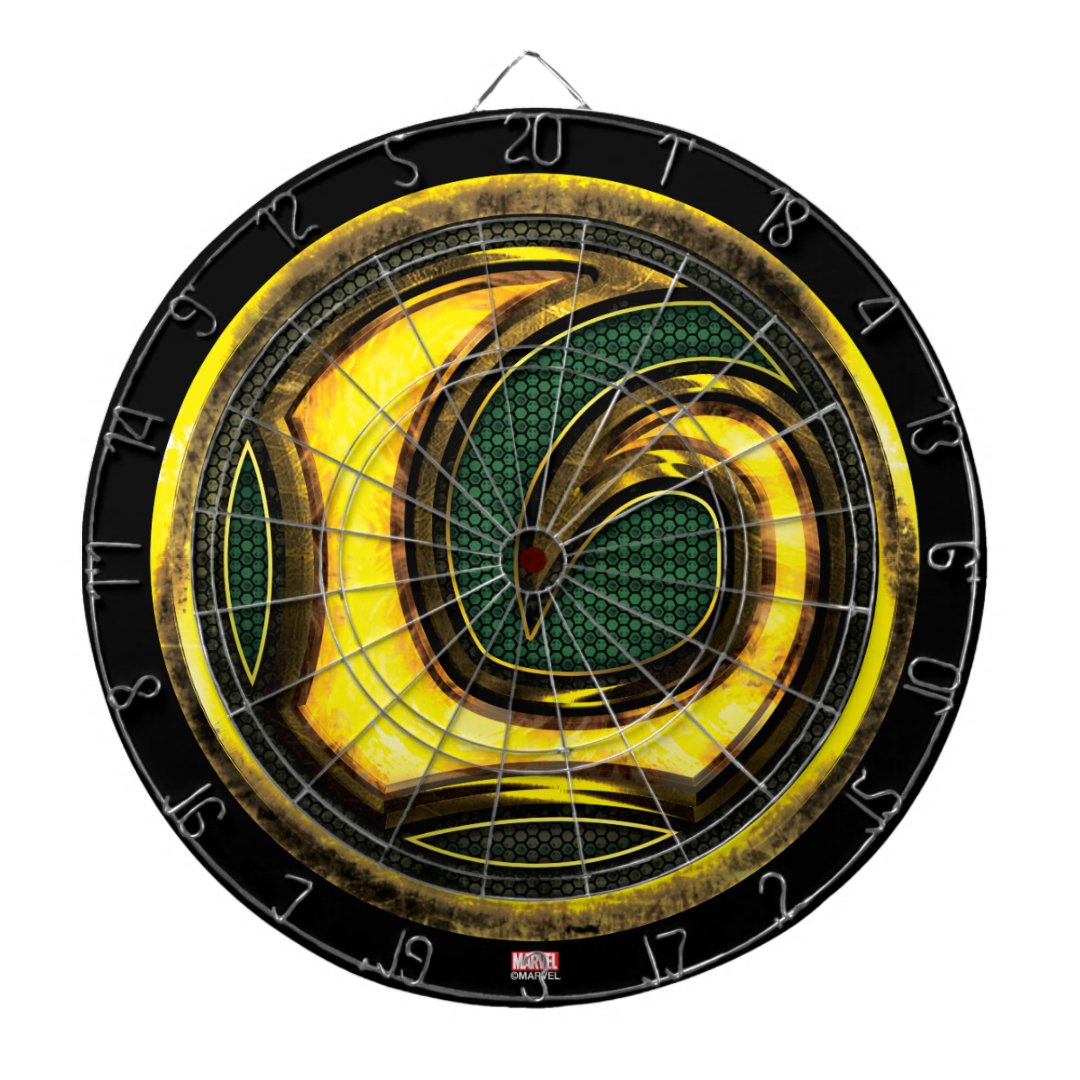Avengers Classics | Loki Symbol Dart Board | Zazzle