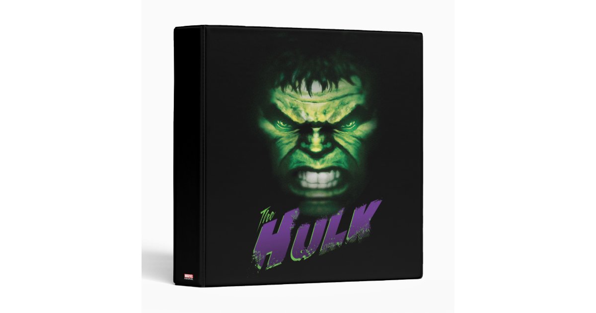 Avengers Classics | The Hulk Bold Graphic 3 Ring Binder | Zazzle