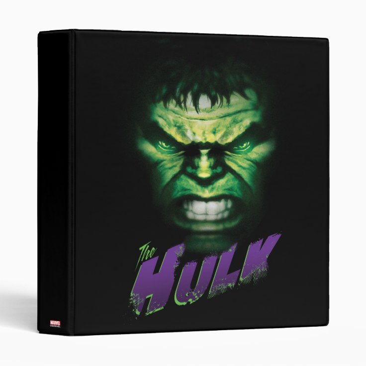 Avengers Classics | The Hulk Bold Graphic 3 Ring Binder | Zazzle