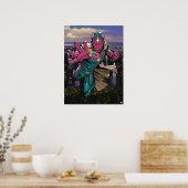Avengers Classics | Vision Reaching Out Poster | Zazzle