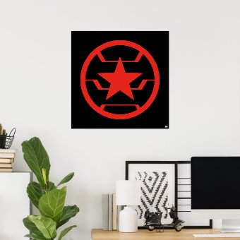 Avengers Classics | Winter Soldier Icon Poster | Zazzle