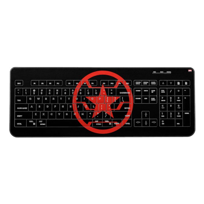 Avengers Classics | Winter Soldier Icon Wireless Keyboard | Zazzle.com